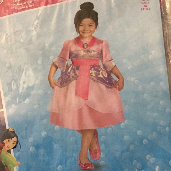 Disney | Costumes | Disney Princess Mulan Costume Dress Nwt | Poshmark